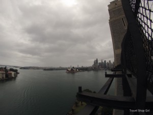Running Across Sydney Harbour Bridge