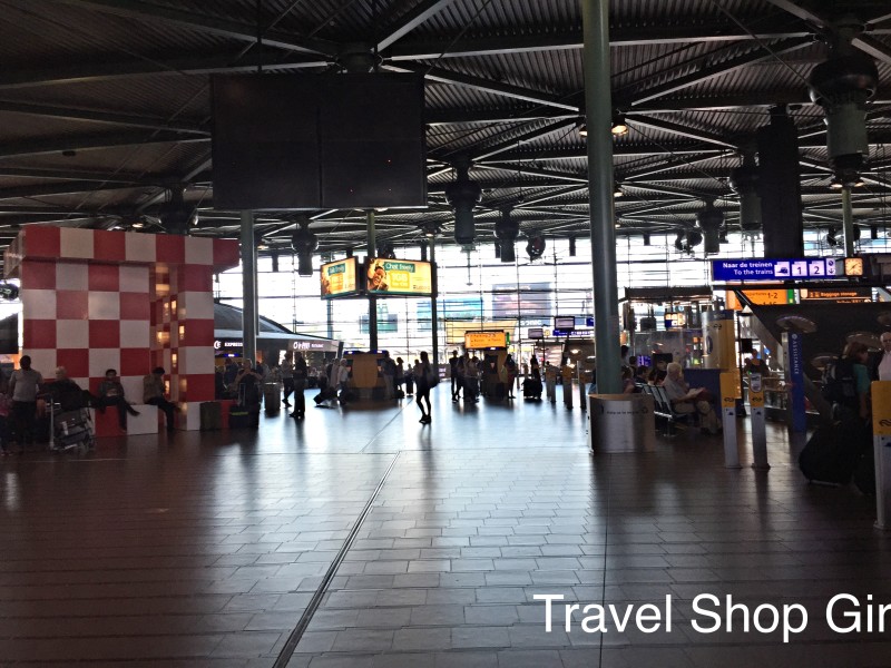 Taking the Train from Amsterdam Schiphol Airport to Centraal Station
