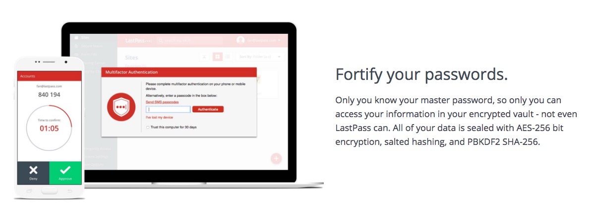 LastPass: Keep Passwords and Important Info Organized