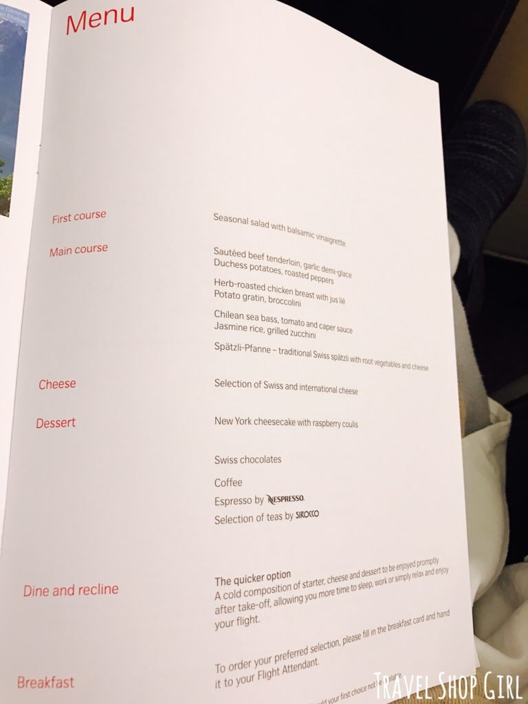 Swiss Air Business Class Review - Boston to Zurich